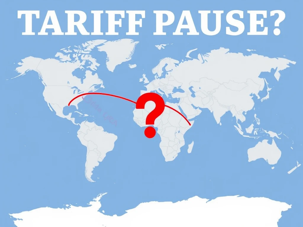 Urgent Relief? Trump Mulls 90-Day Tariff Pause Excluding China - Market ...