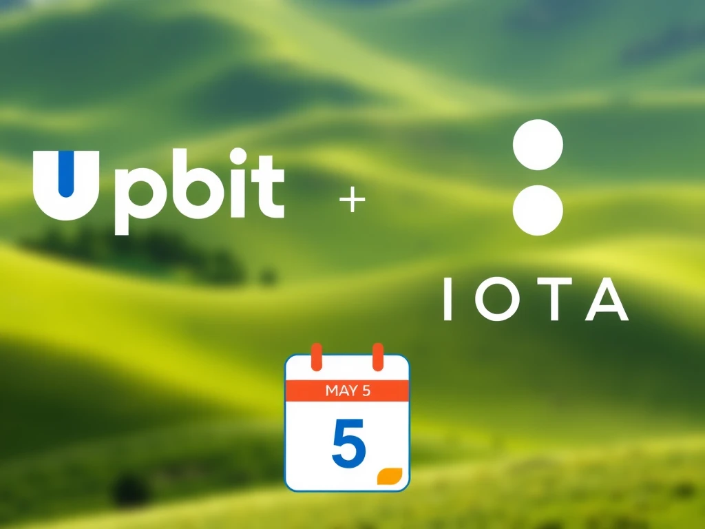 Urgent Upbit Alert: IOTA Deposit and Withdrawal Suspension Announced