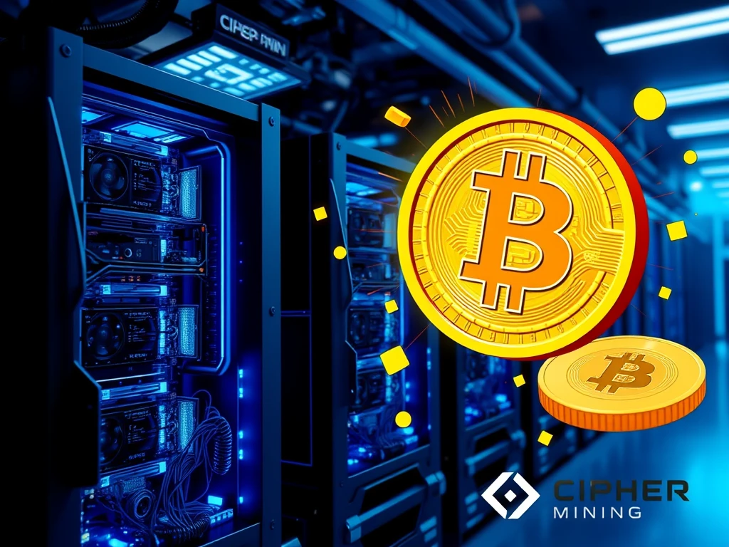 Cipher Mining: Strategic Bitcoin Sale Highlights April Operations